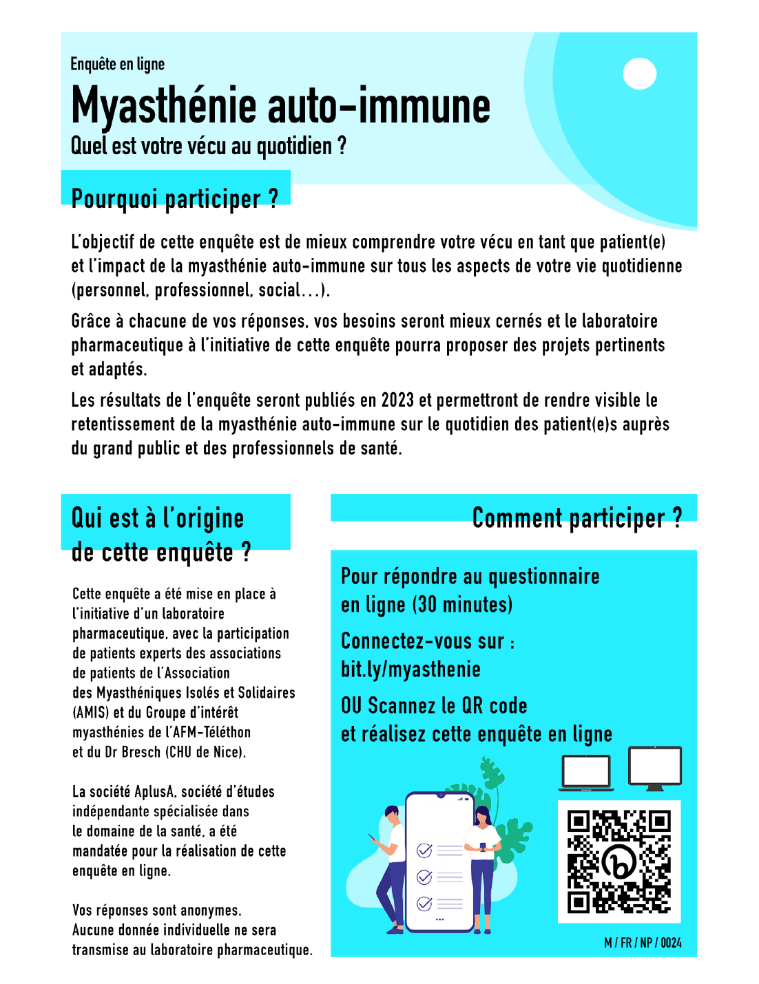 Myasthénie auto-immune : participez à une nouvelle enquête | Groupe d ... Myasthénie auto-immune : participez à une nouvelle enquête | Groupe d ...